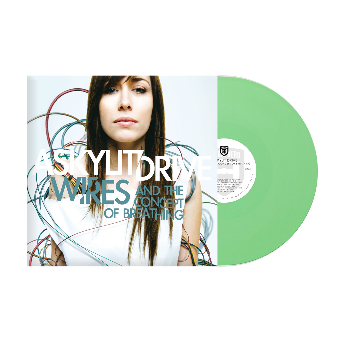 A Skylit Drive - "Wires...And The Concept of Breathing" Spring Green V ...