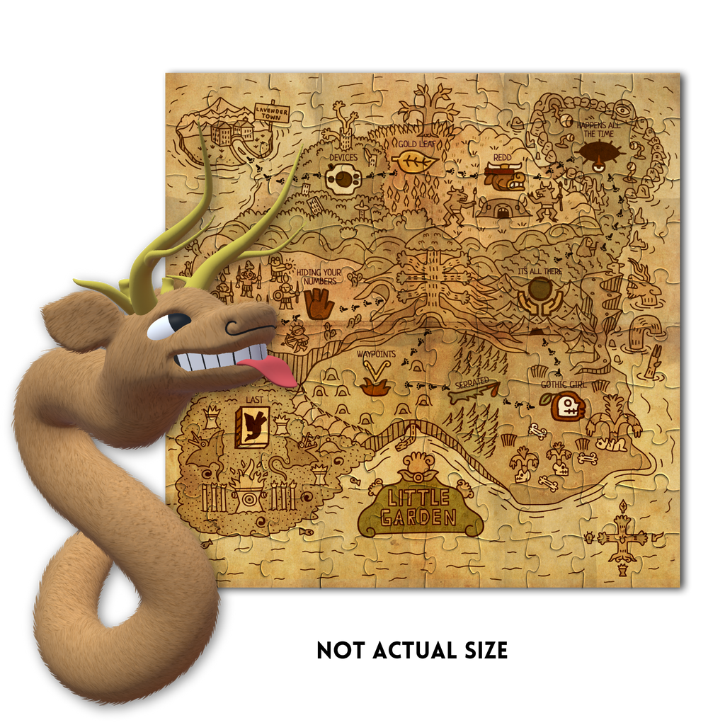 Dwellings - "Little Garden" - Limited Edition Serpent Plushie & Puzzle ...