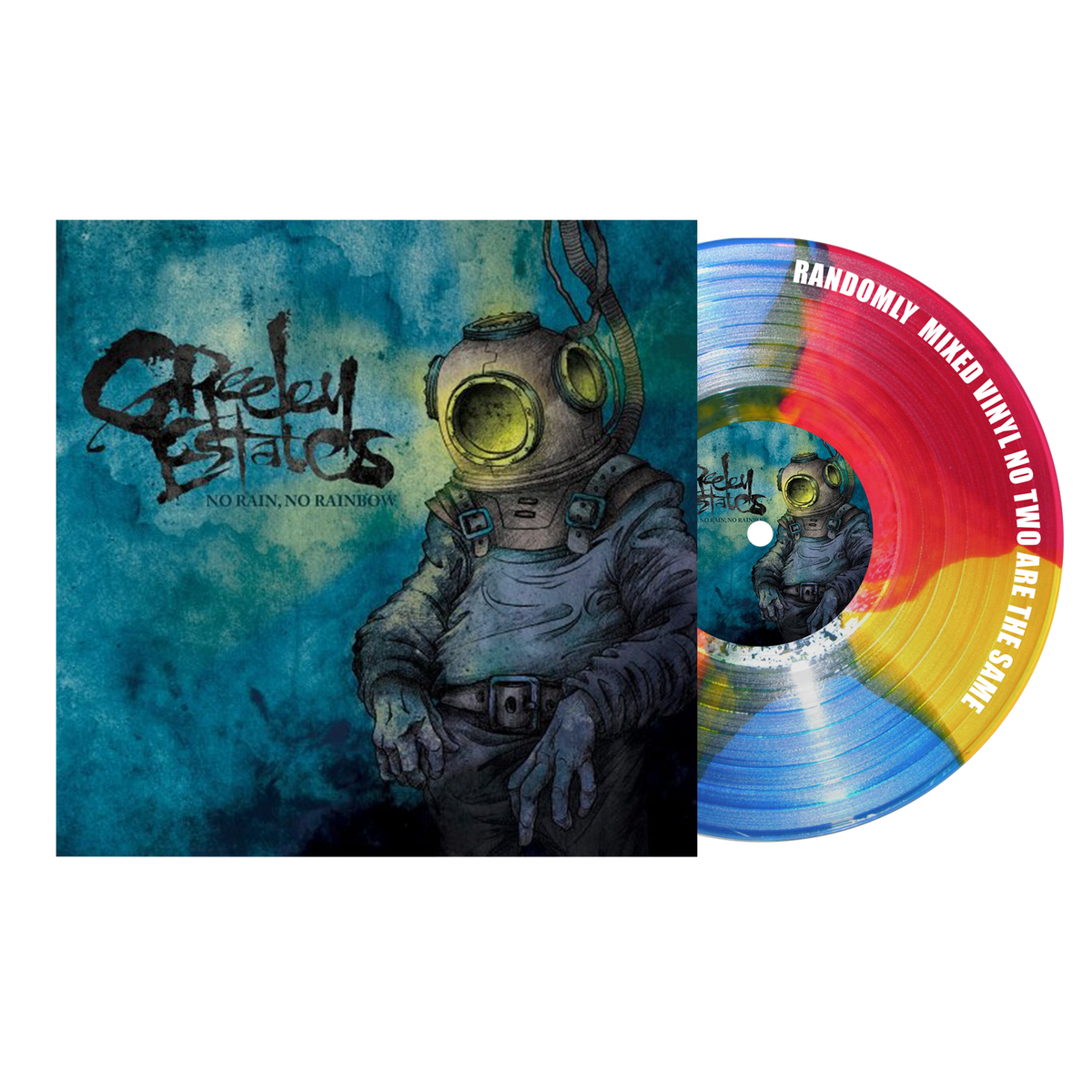 Greeley Estates - "No Rain No Rainbow" Vinyl – Merchbucket.com