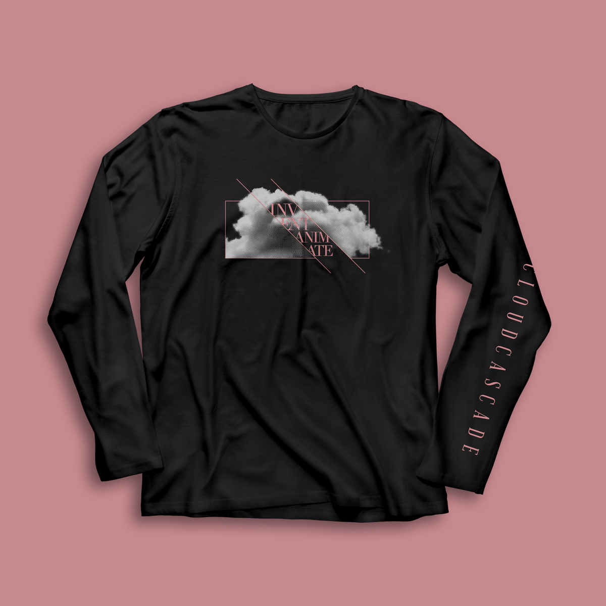 Invent Animate - "Greyview" Cloud Cascade Longsleeve – Merchbucket.com
