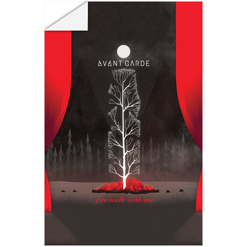 Avant Garde - "Fire Walk With Me" Poster – Merchbucket.com