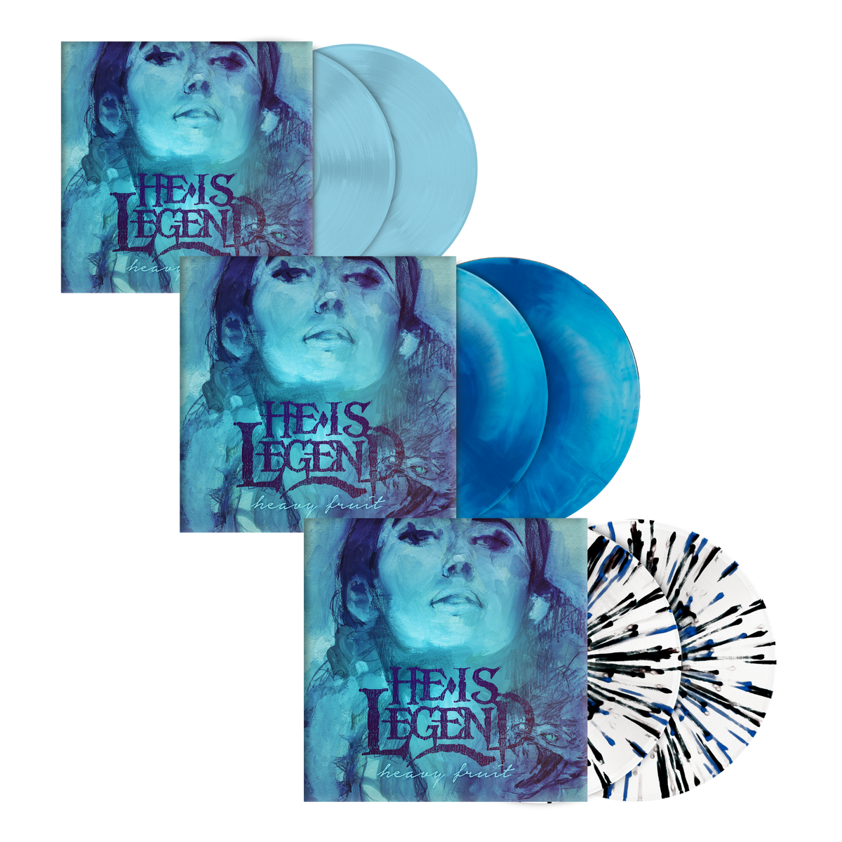 He Is Legend - "Heavy Fruit" 2LP - x3 Bundle – Merchbucket.com
